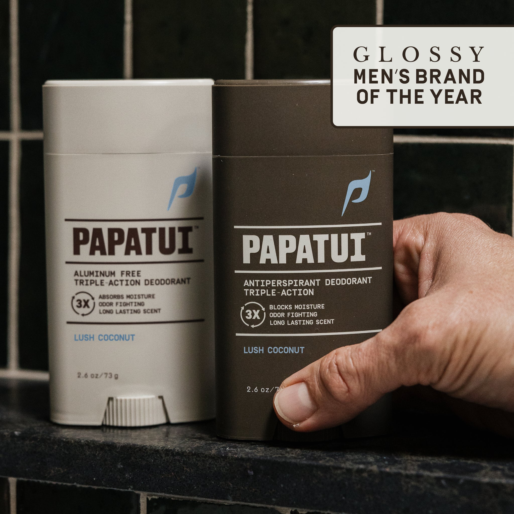 Triple Action Complex Men's Deodorant – PAPATUI