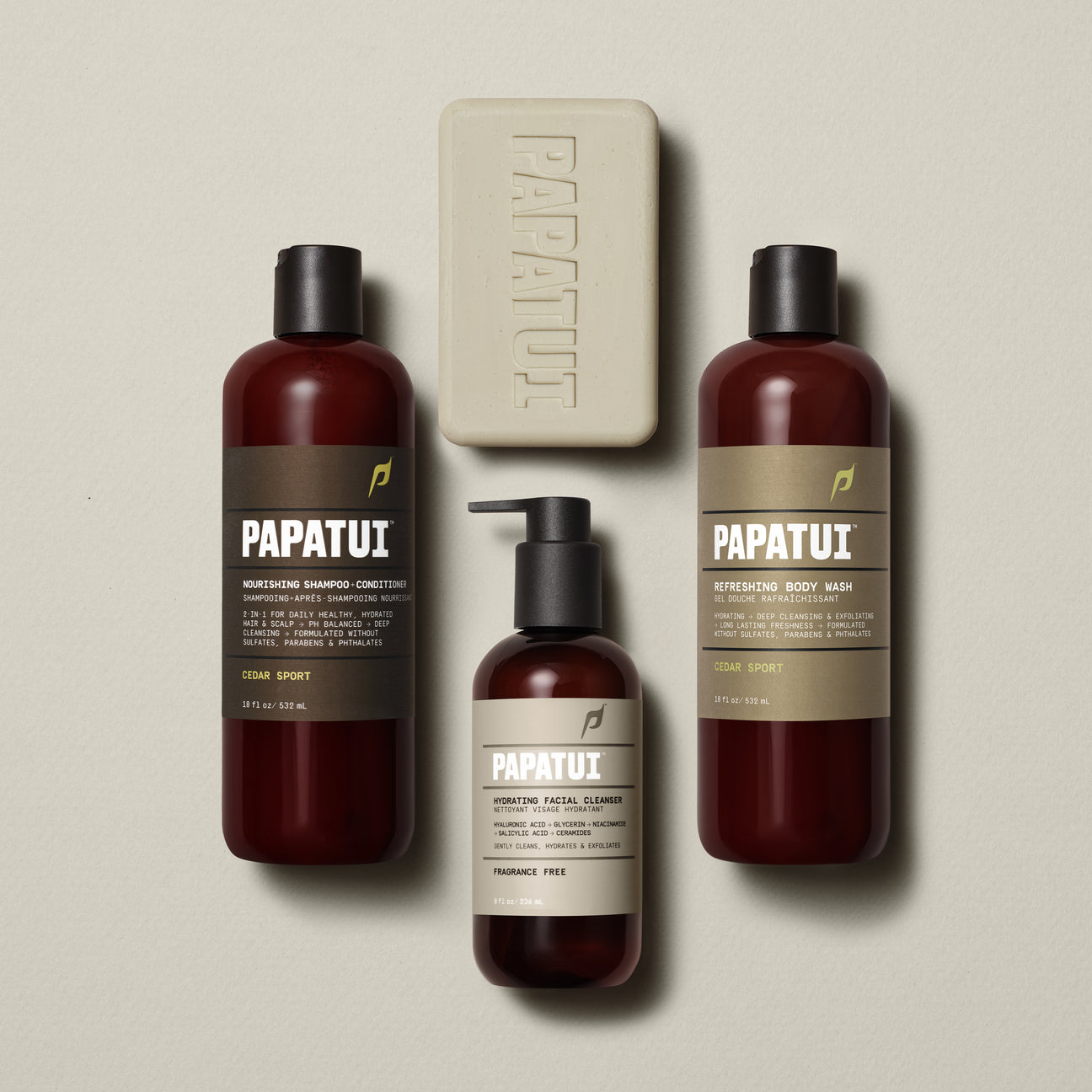 PAPATUI™ | Men's Skincare & Mens Grooming Products by Dwayne Johnson