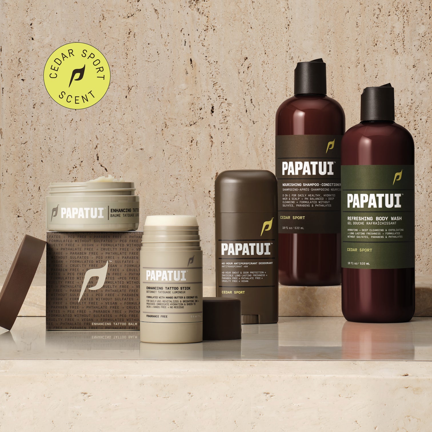 PAPATUI™ | Men's Skincare & Mens Grooming Products by Dwayne Johnson