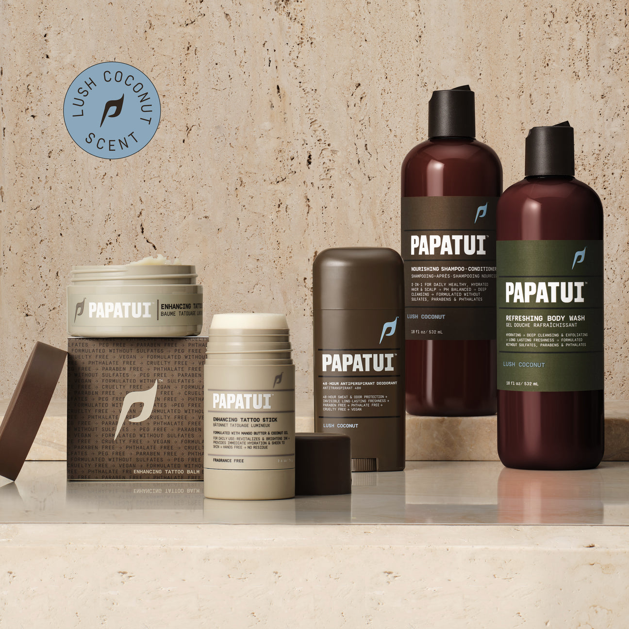 PAPATUI™ | Men's Skincare & Mens Grooming Products by Dwayne Johnson