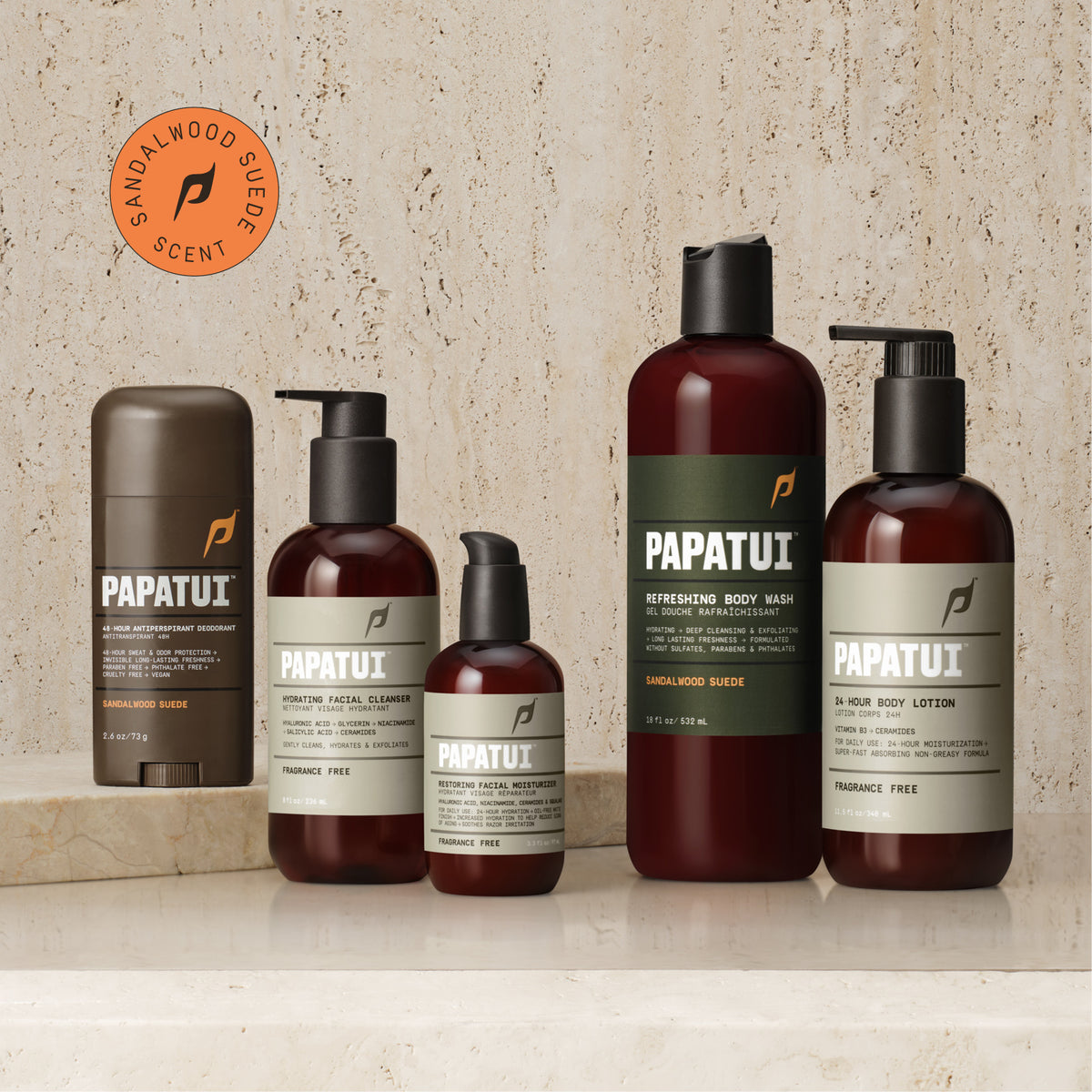 Bestselling Men's Grooming Kit: Cleanser, Moisturizer & More - PAPATUI