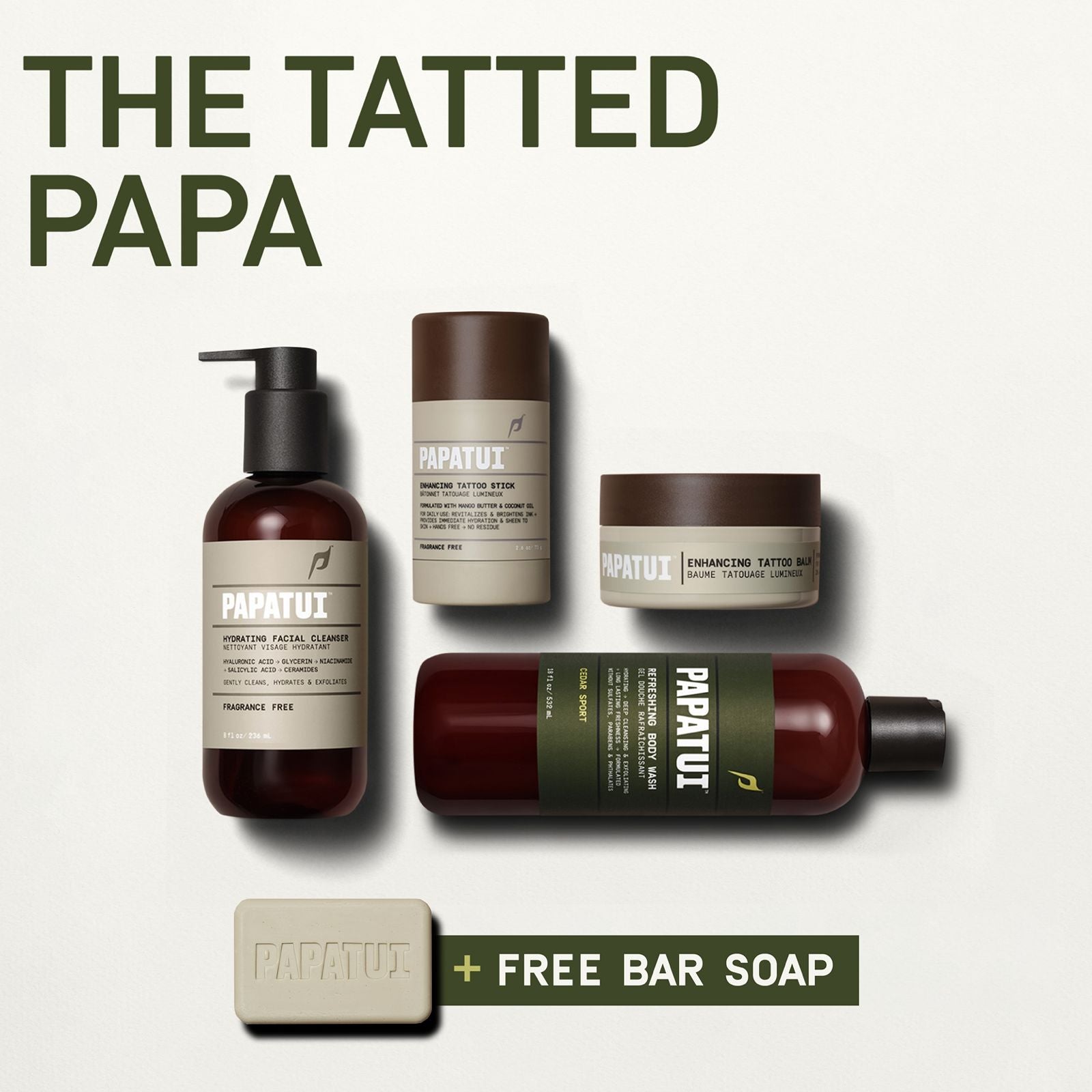 PAPATUI™ | Men's Skincare & Mens Grooming Products by Dwayne Johnson